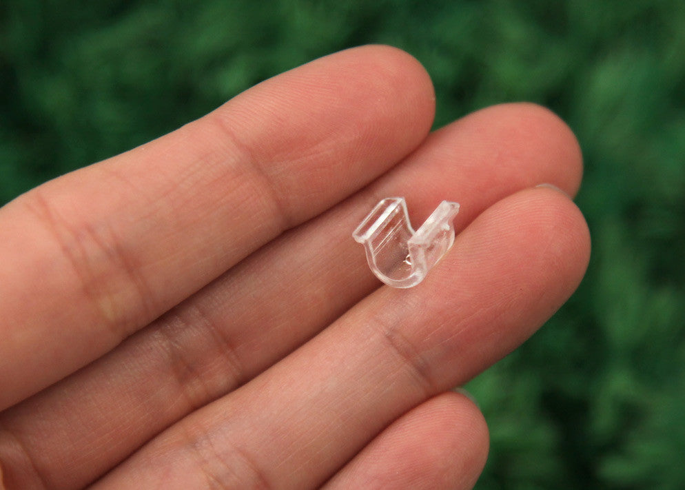 10mm Hair Tie Maker - Clear Plastic Base for Making Your Own Cute Hair ...